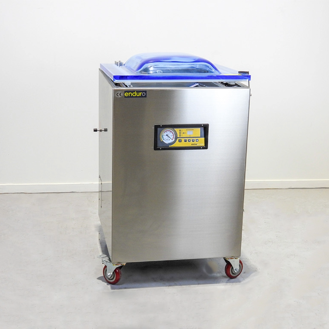 Enduro Floor Standing Gas-Flush Vacuum Packing Machine 2x510mm Seal ba