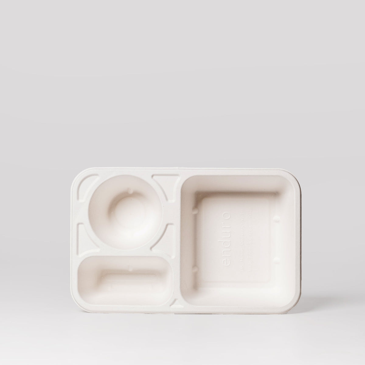 SL3C Home Compostable Trays 850ml 3-Compartment 270x170x52mm | 400/box ...